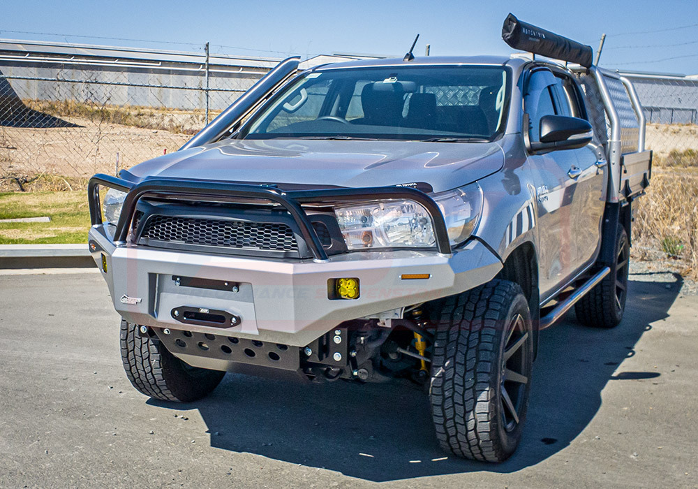 PSR Ambush Bar Toyota Hilux N80 MK1-MK2 2016-4/2020 Ambush Triple Hoop ...