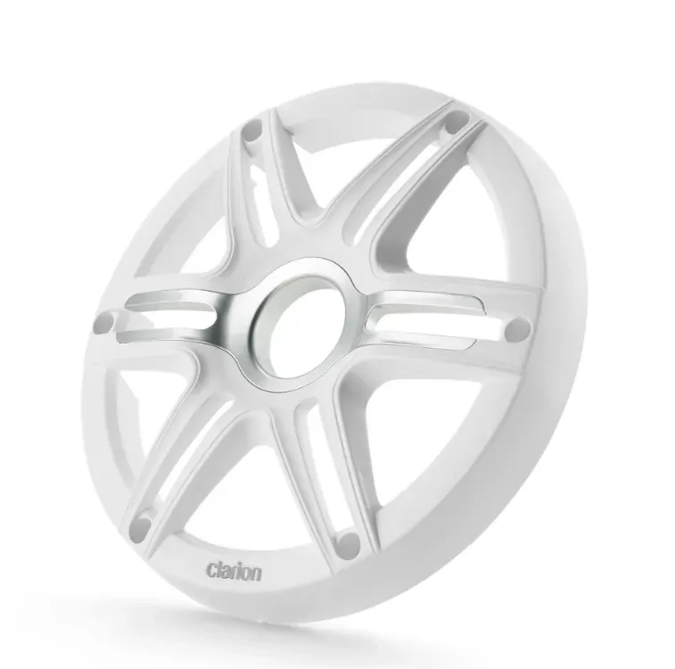 Fusion CMGP-101-SW, 10" grille for CMSP-101RGB marine subwoofers (White ...