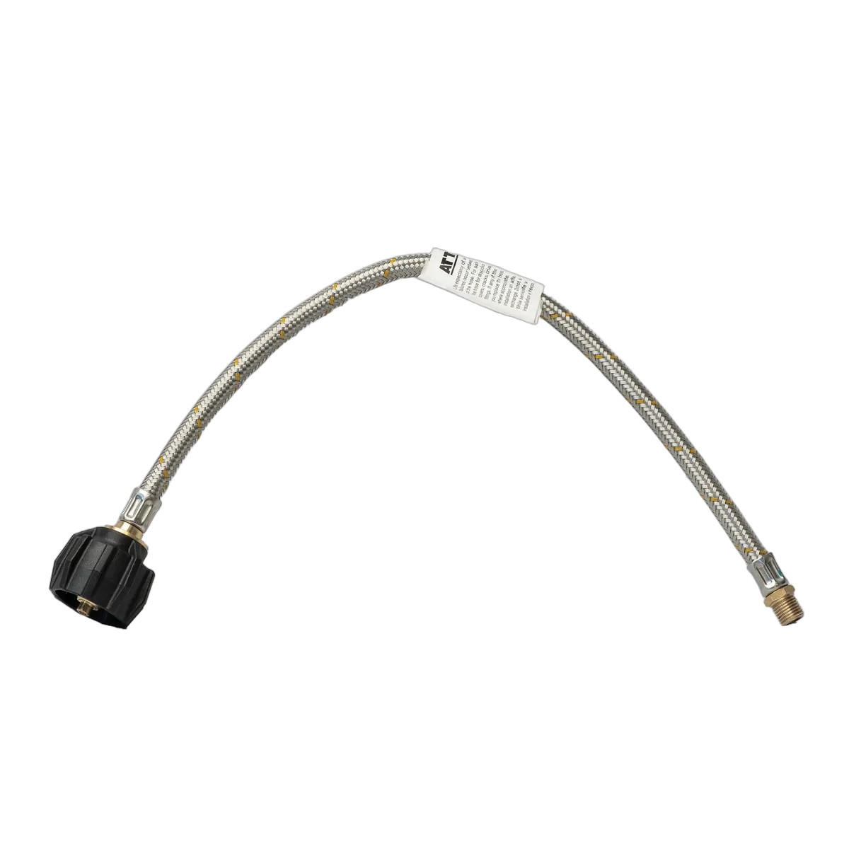 Camec Gas Hose Stainless Steel 6 mm S/S Pigtail LCC27 Class F 1/4 NPT M ...