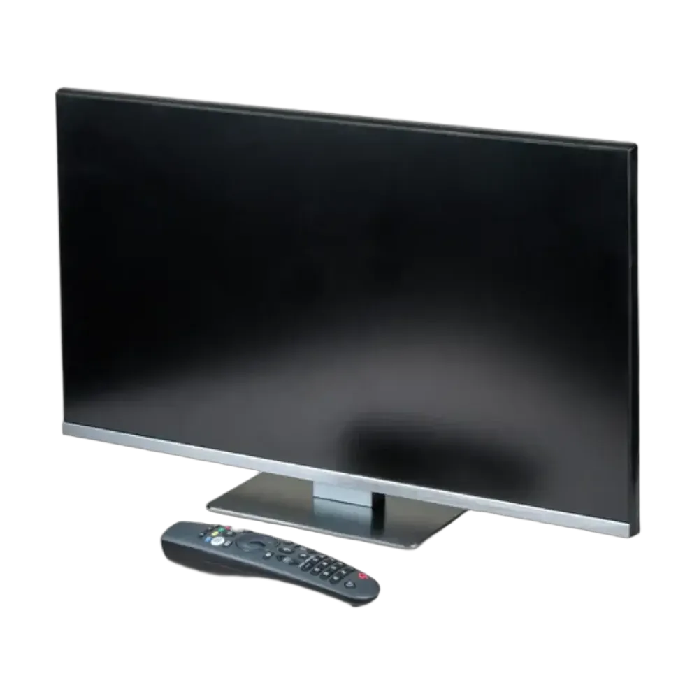 RV Media 24" Full Frameless HD Led Smart Tv With Built in DVD Player