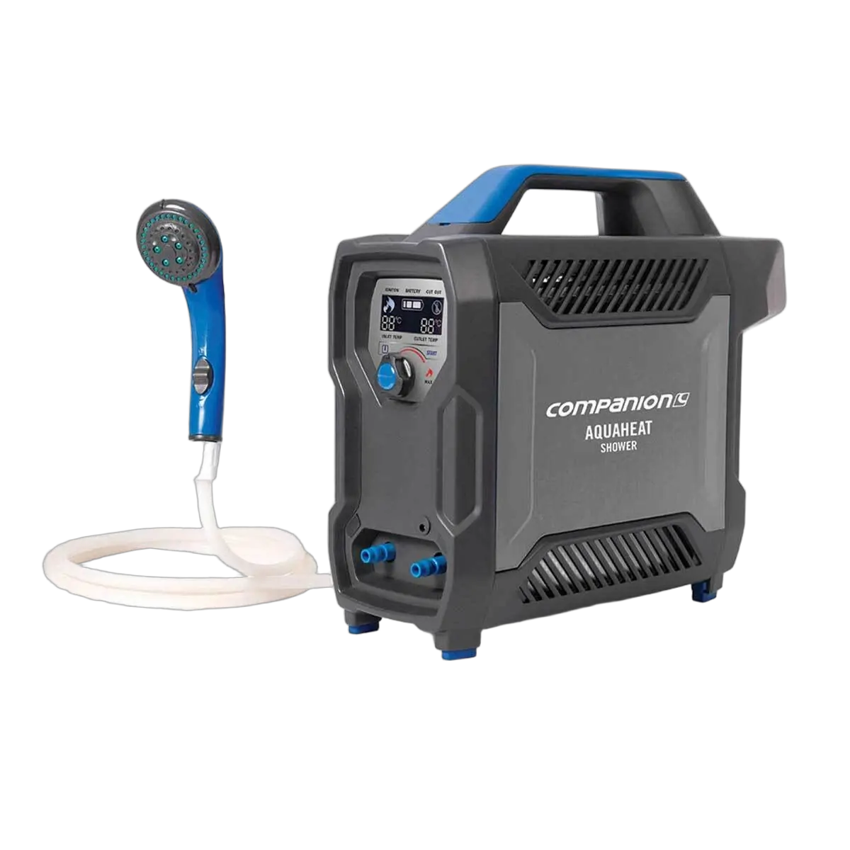 Companion AquaHeat Lithium Rechargeable Gas Hot Water Shower System ...