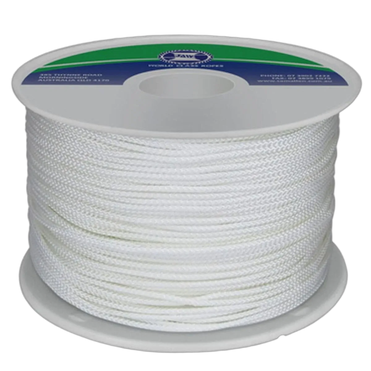 Polyester Yachting Braid 14mm x 100m Natural made in Australian ...