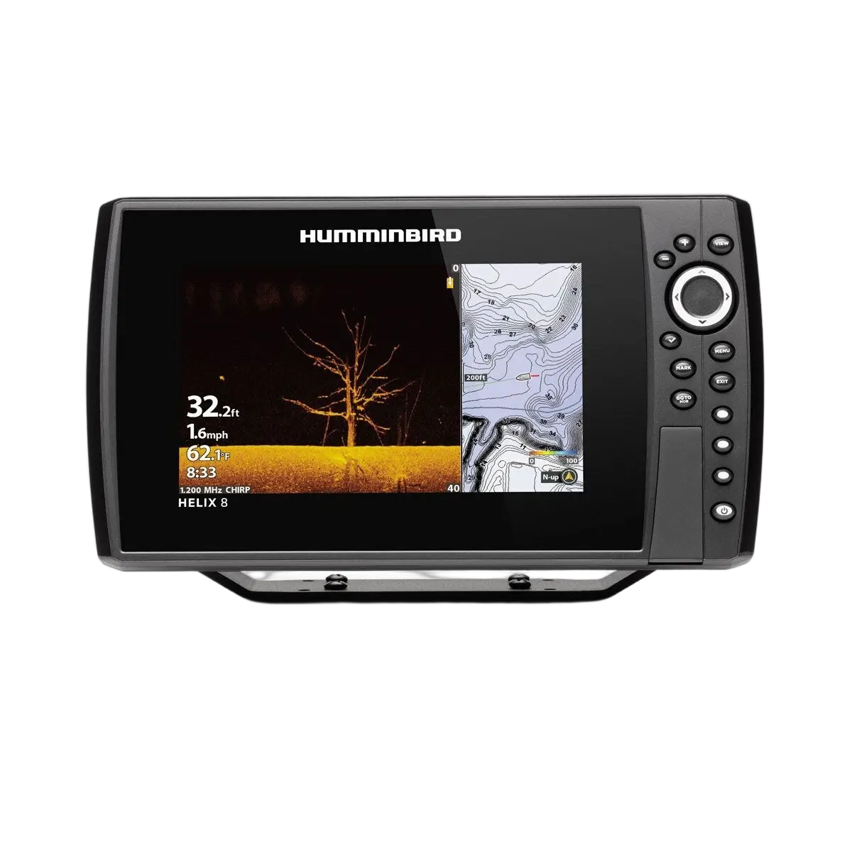 Humminbird Helix 8 Fishfinder MDI G4N Including Coastmaster Map ...