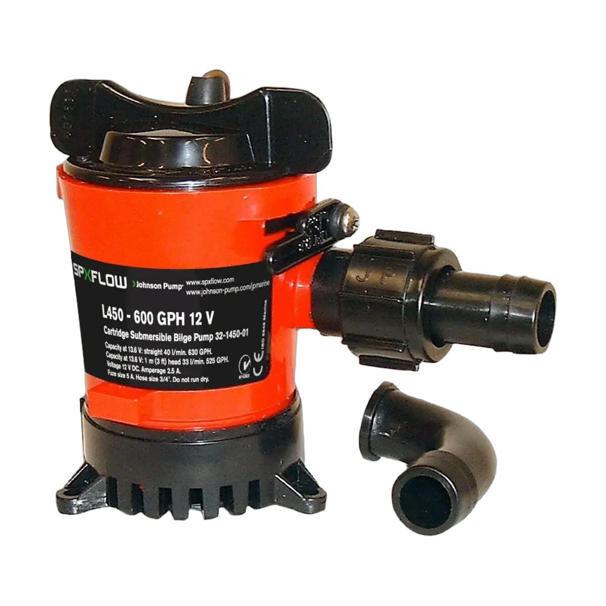 Johnson Pump Submersible Bilge Pump 500Gph -12V | Outback Equipment