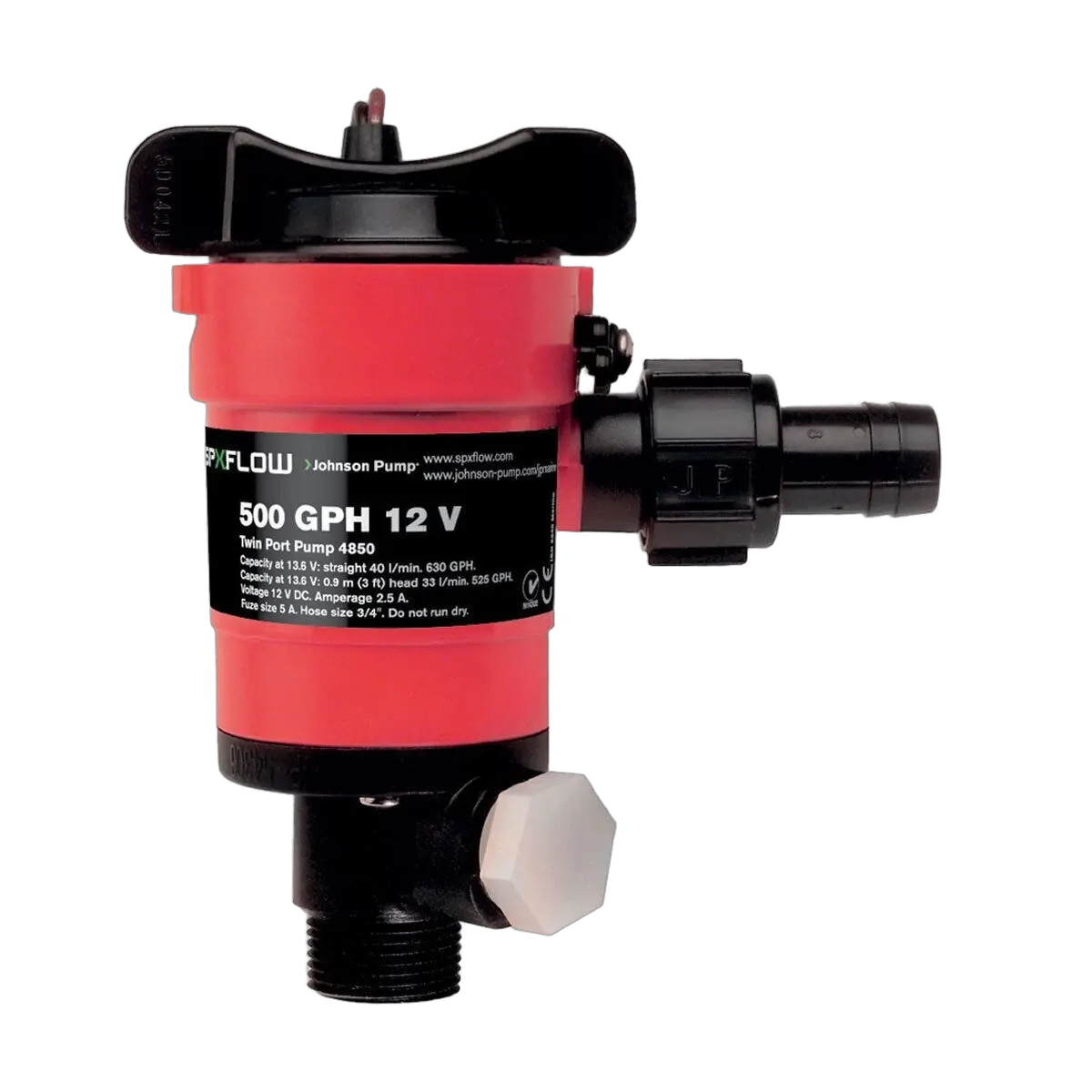 Johnson Pump Twin Port Cartridge Aerator Pump 550Gph 12V | Outback ...