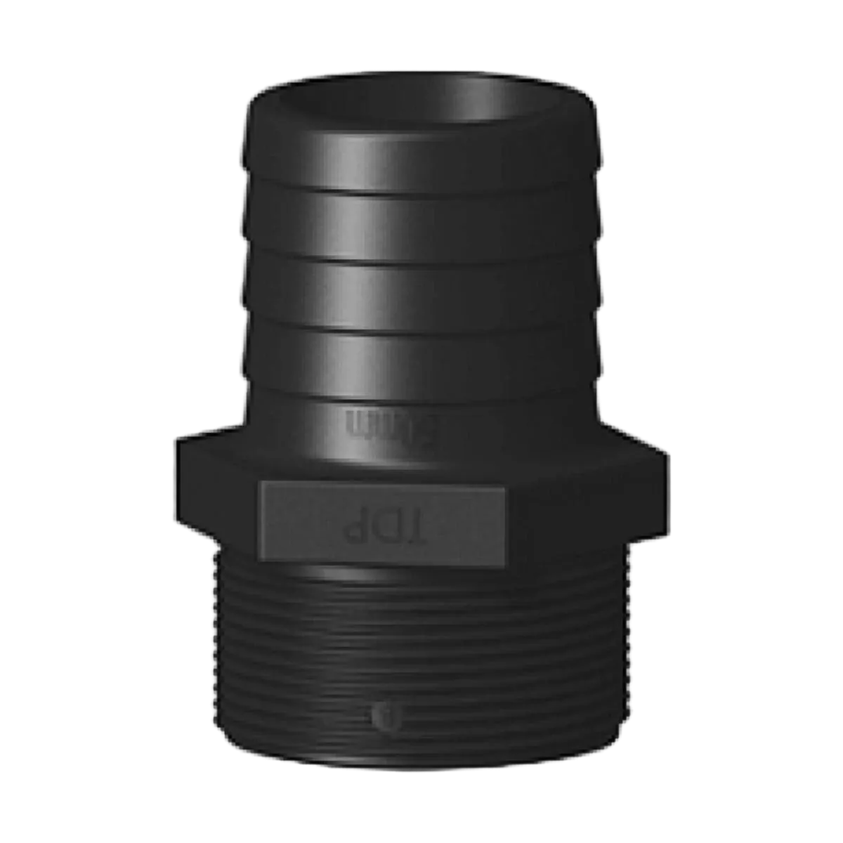 Tru Design Hose Tail 38mm x 1 1/2" Bsp (Long Thread) | Outback Equipment