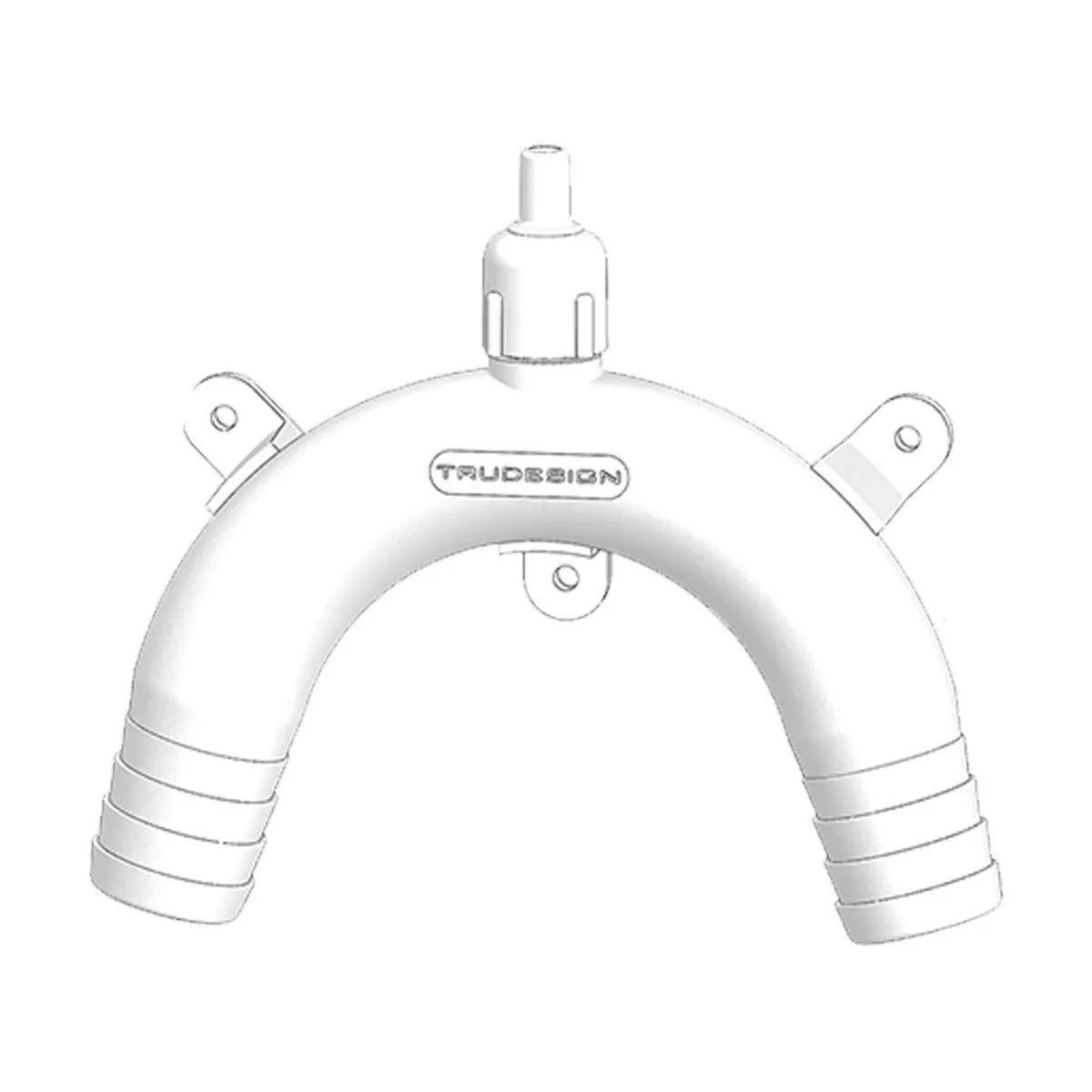 Trudesign Vented Loop 25mm White | Outback Equipment