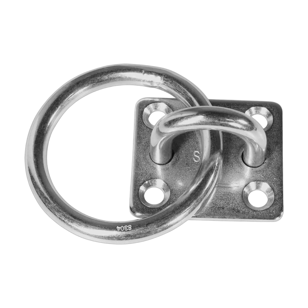 BLA Stainless Steel Pad Eye With Ring G304 6 X 35 X 40mm | Outback ...