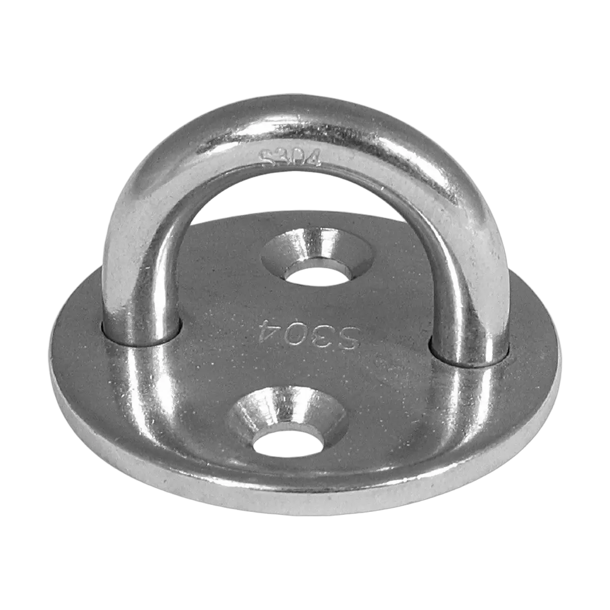 BLA Round Stainless Steel Pad Eye G304 8mm X 50mm | Outback Equipment