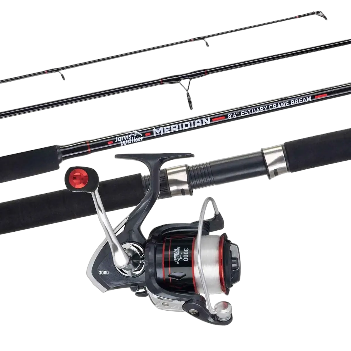 Jarvis Walker Meridian 8'6" Est Crane Bream Rod/Powergraph 3000 Comb ...