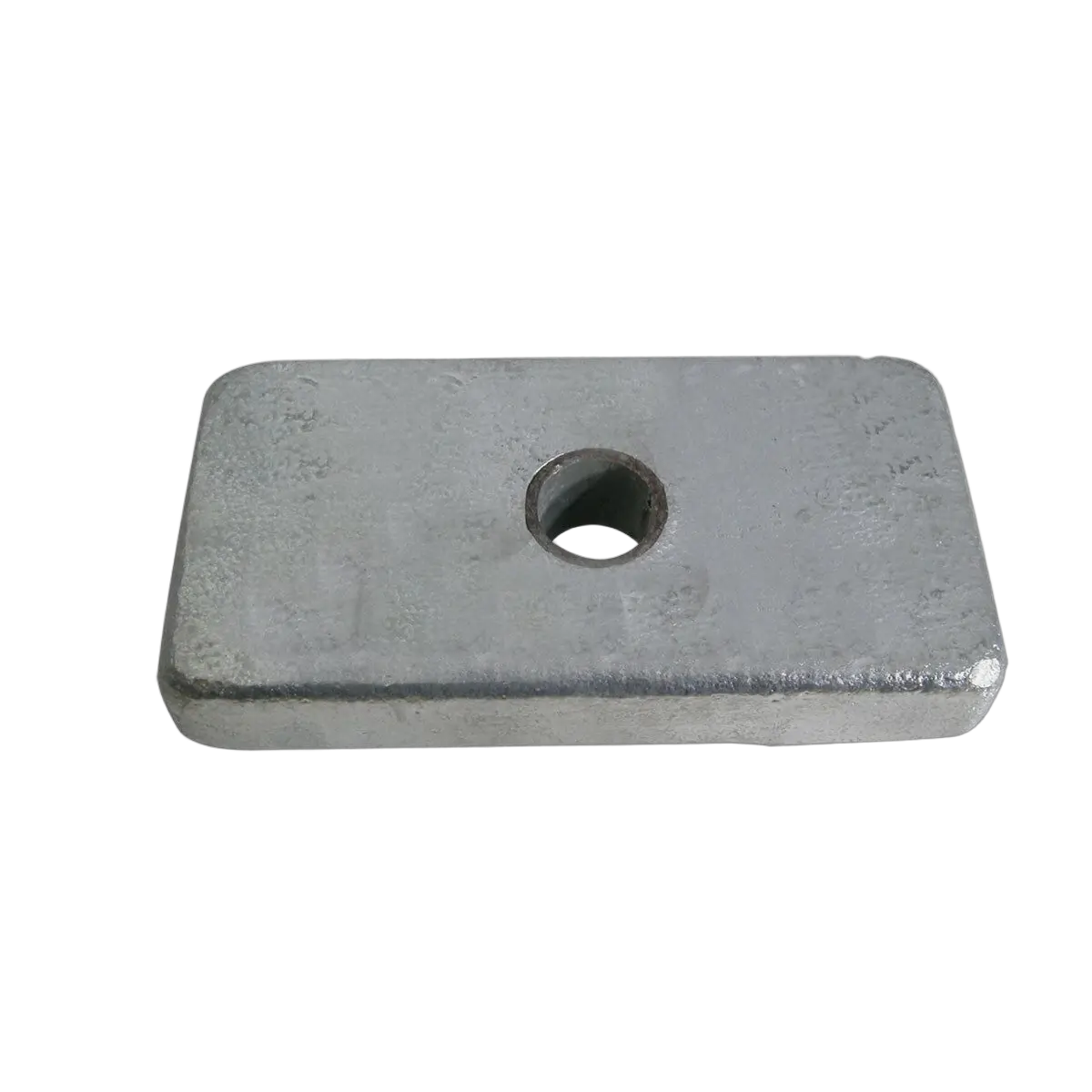 BLOCK ANODE ALUMINIUM WITH HOLES 145MM X 68MM X 18MM | Outback Equipment