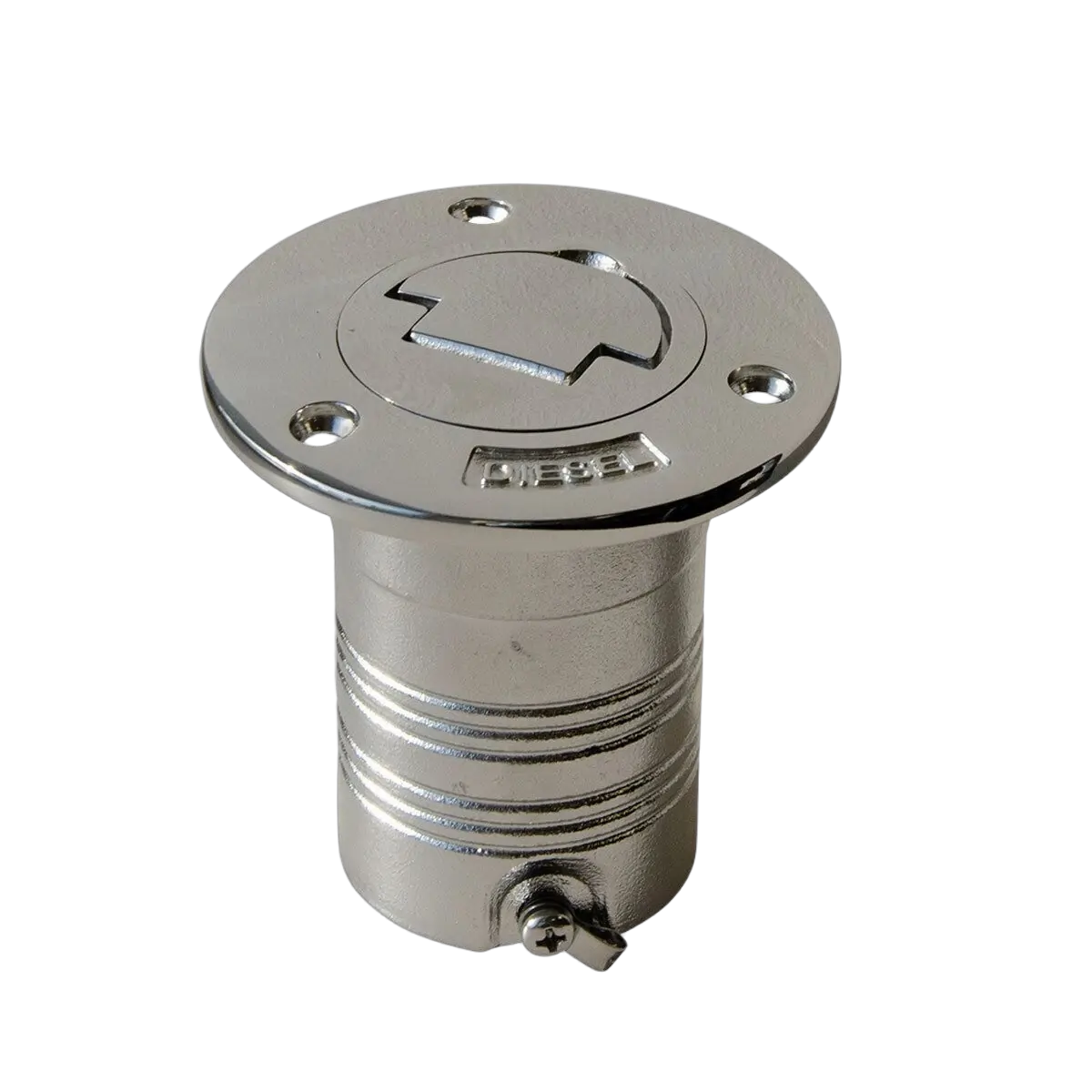 Deck Filler Flip Up Key Stainless Steel 50mm Diesel | Outback Equipment
