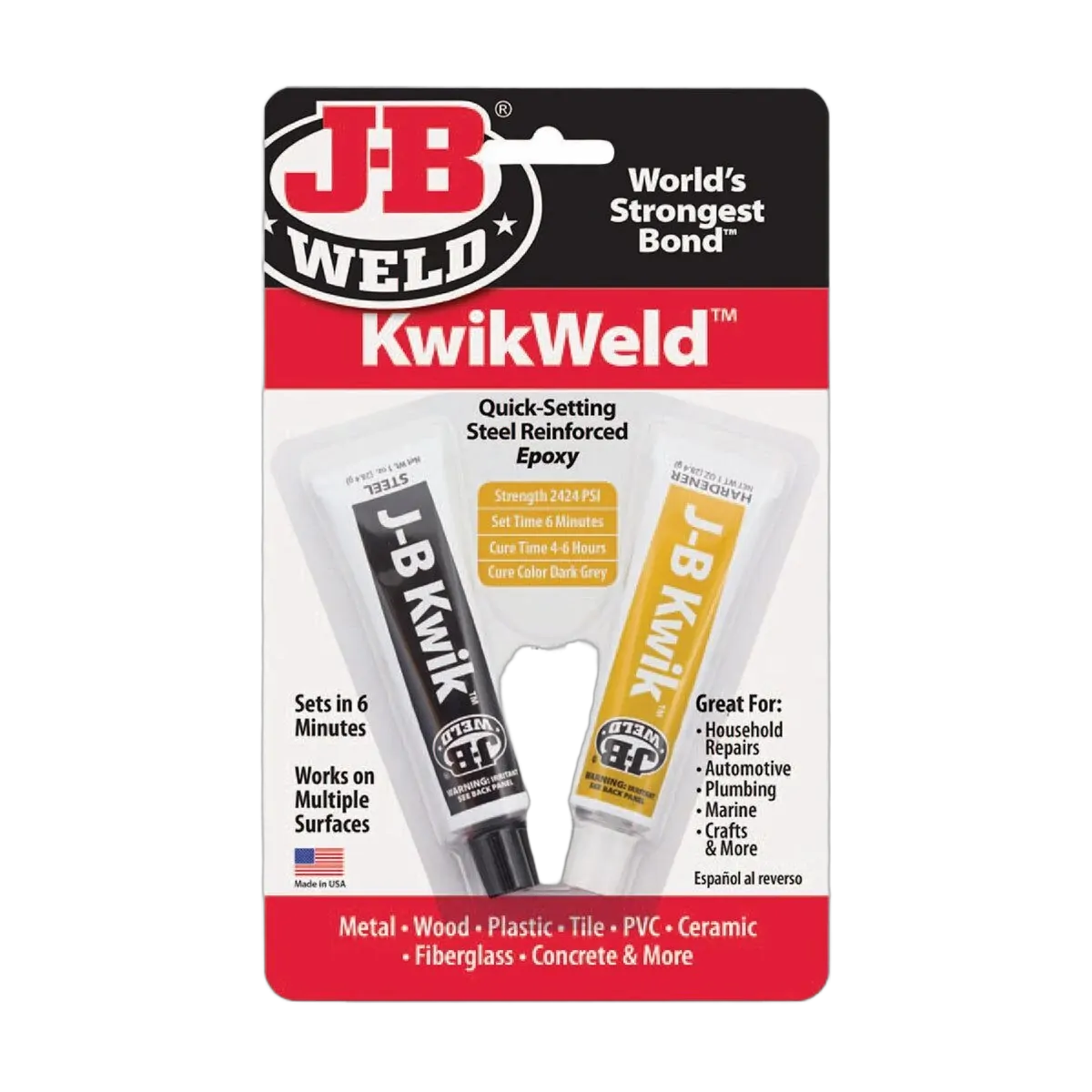 J-B Weld Kwikweld Epoxy Adhesive Twin Tube 56.8G | Outback Equipment
