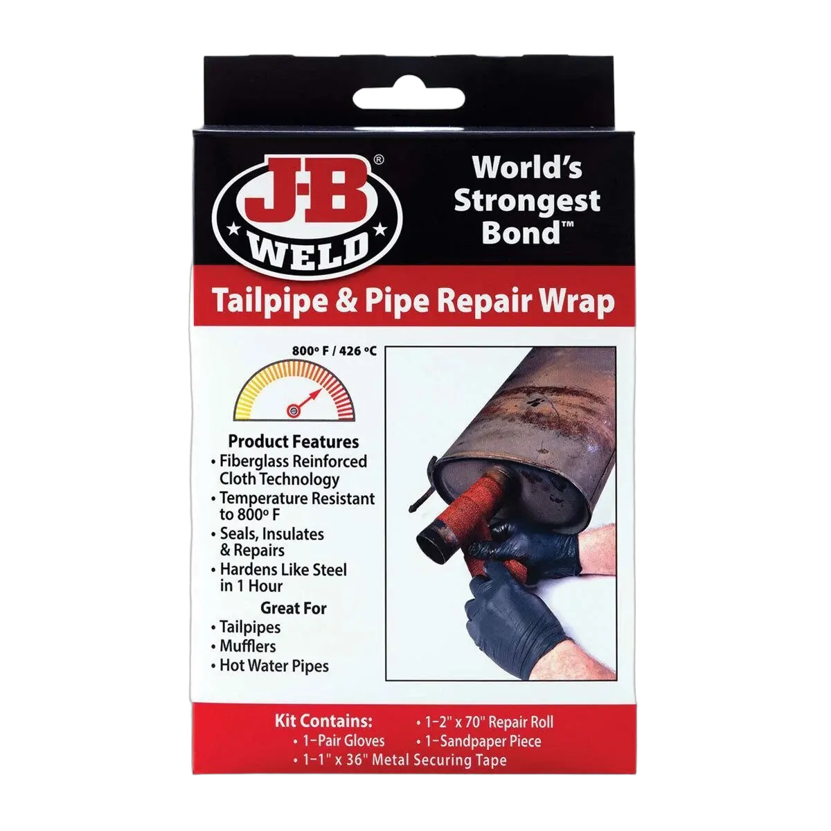 J-B Weld Pipe Repair Wrap Kit | Outback Equipment