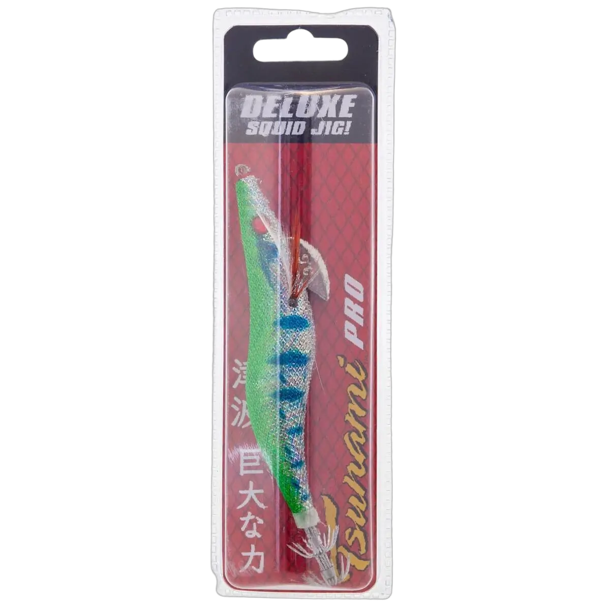 Tsunami Pro EGI Deluxe Green/Blue - Sz 3.5 - PK/1 | Outback Equipment