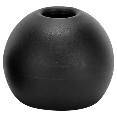 Parrel Bead 25mm Black (Tie Ball) | Outback Equipment
