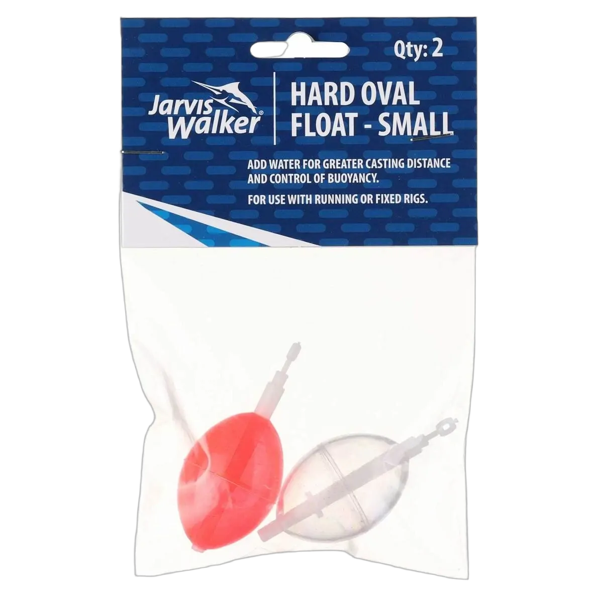 Hard Oval Plastic Floats - SM - 2pk | Outback Equipment