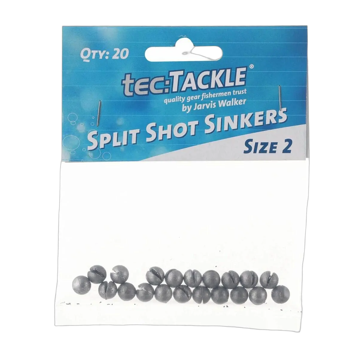 Split Shot Sz2 - 20pk | Outback Equipment