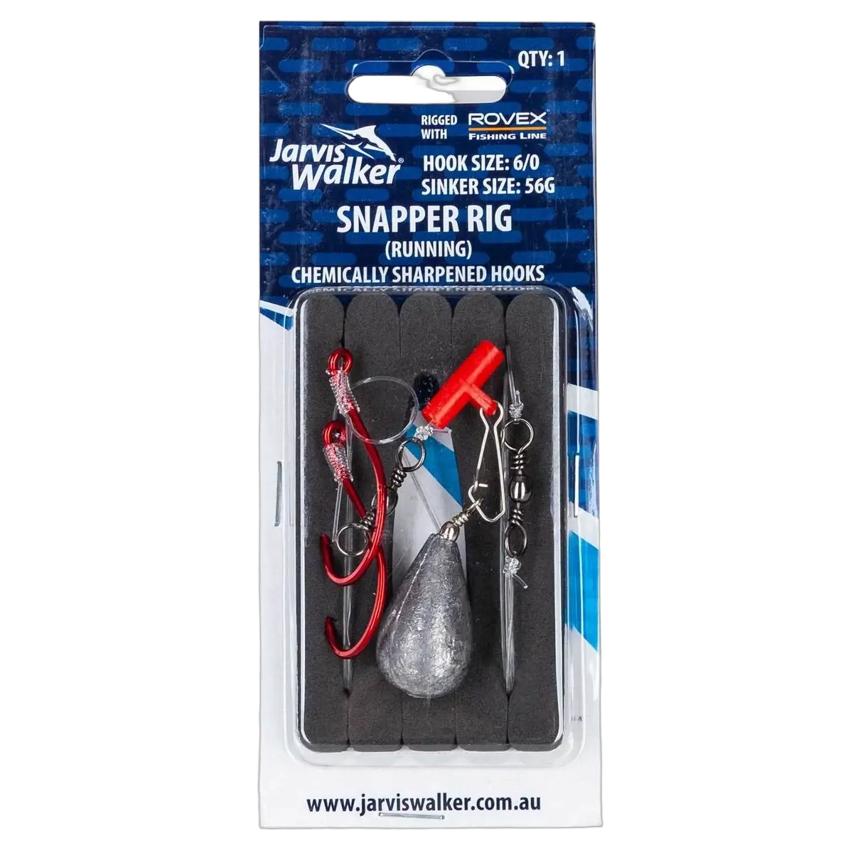 Snapper Running - 6/0 Octopus - 56g Rocket lead - 50lb line | Outback ...