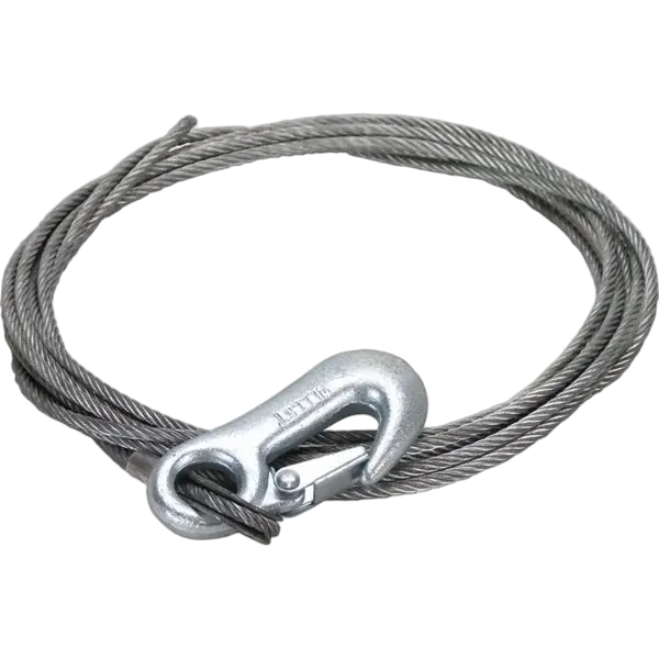Winch/Wire Snap/Hook 4mm x 6.1M | Outback Equipment
