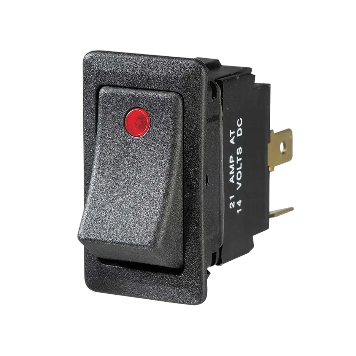 Narva Illuminated Off/On Heavy-Duty Rocker Switch (Red) | Outback Equipment