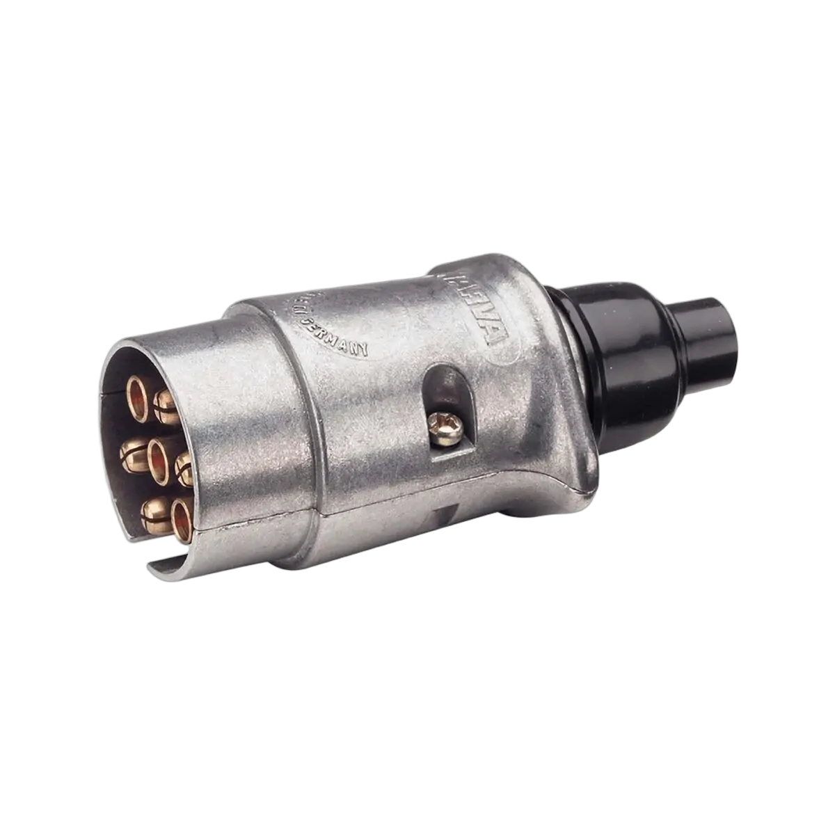 Narva 7 Pin Large Round Metal Trailer Plug | Outback Equipment