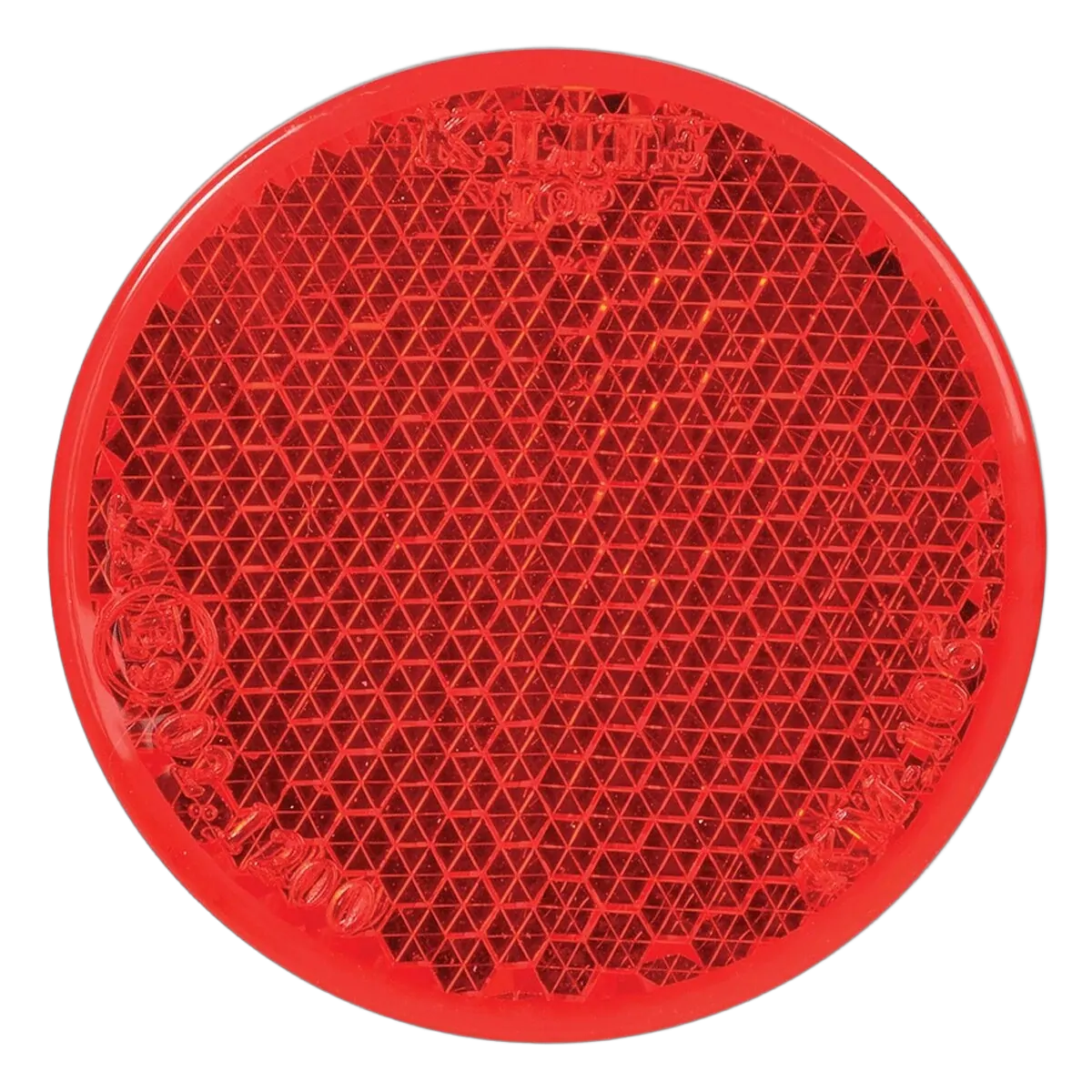 Narva Red Retro Reflector With Self Adhesive | Outback Equipment