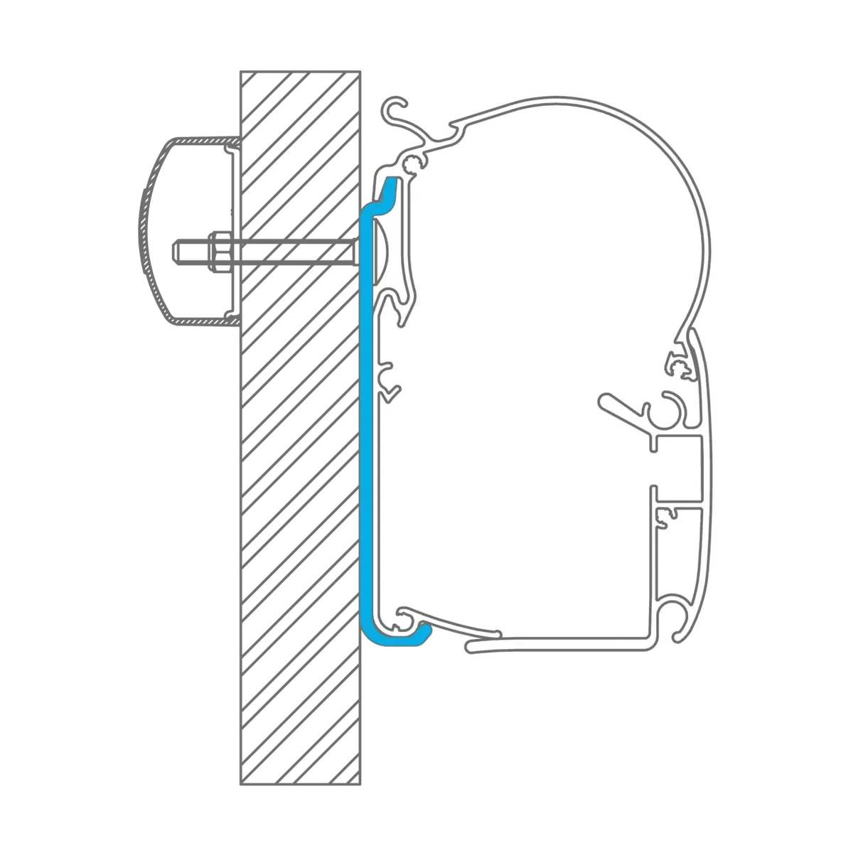 Dometic Awning Wall Adapter PW-ADAPT 3.5m | Outback Equipment