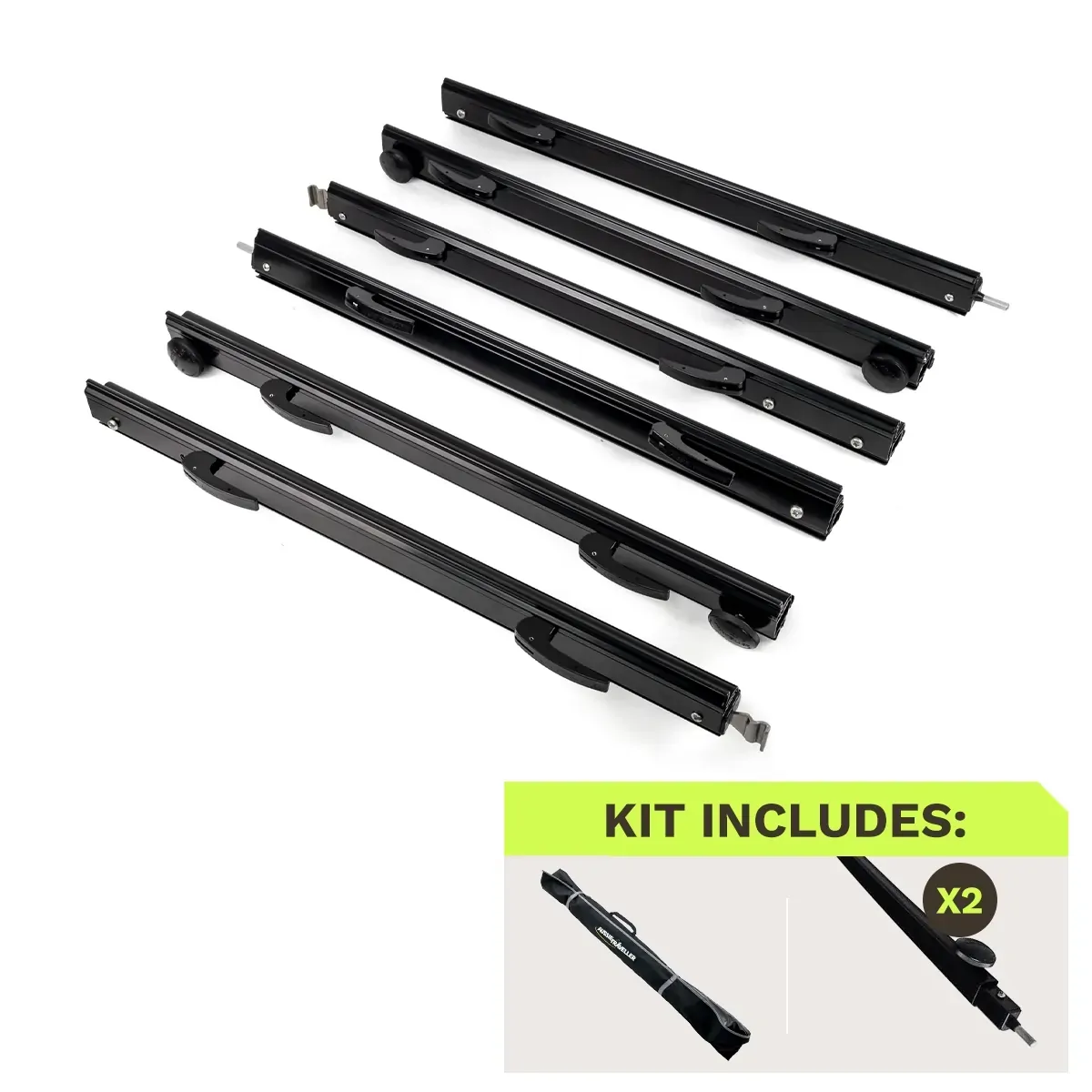 Anti-Flap Kit PRO + To Suit Fiamma F45L Awning >3.5m | Outback Equipment