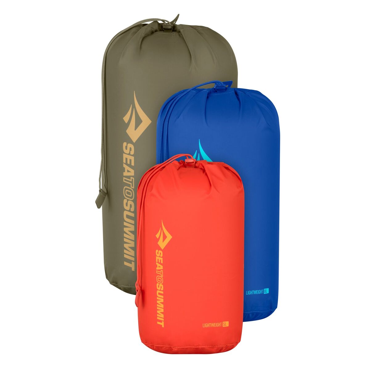 SEA TO SUMMIT Lightweight Stuff Sack Set - [3 Piece] 5/8/13L (RCS ...