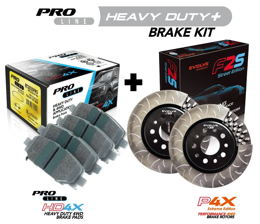 Bremtec Brake Upgrade For Mitsubishi Triton MR 2019-2023 Front 294mm Rotor | Outback Equipment