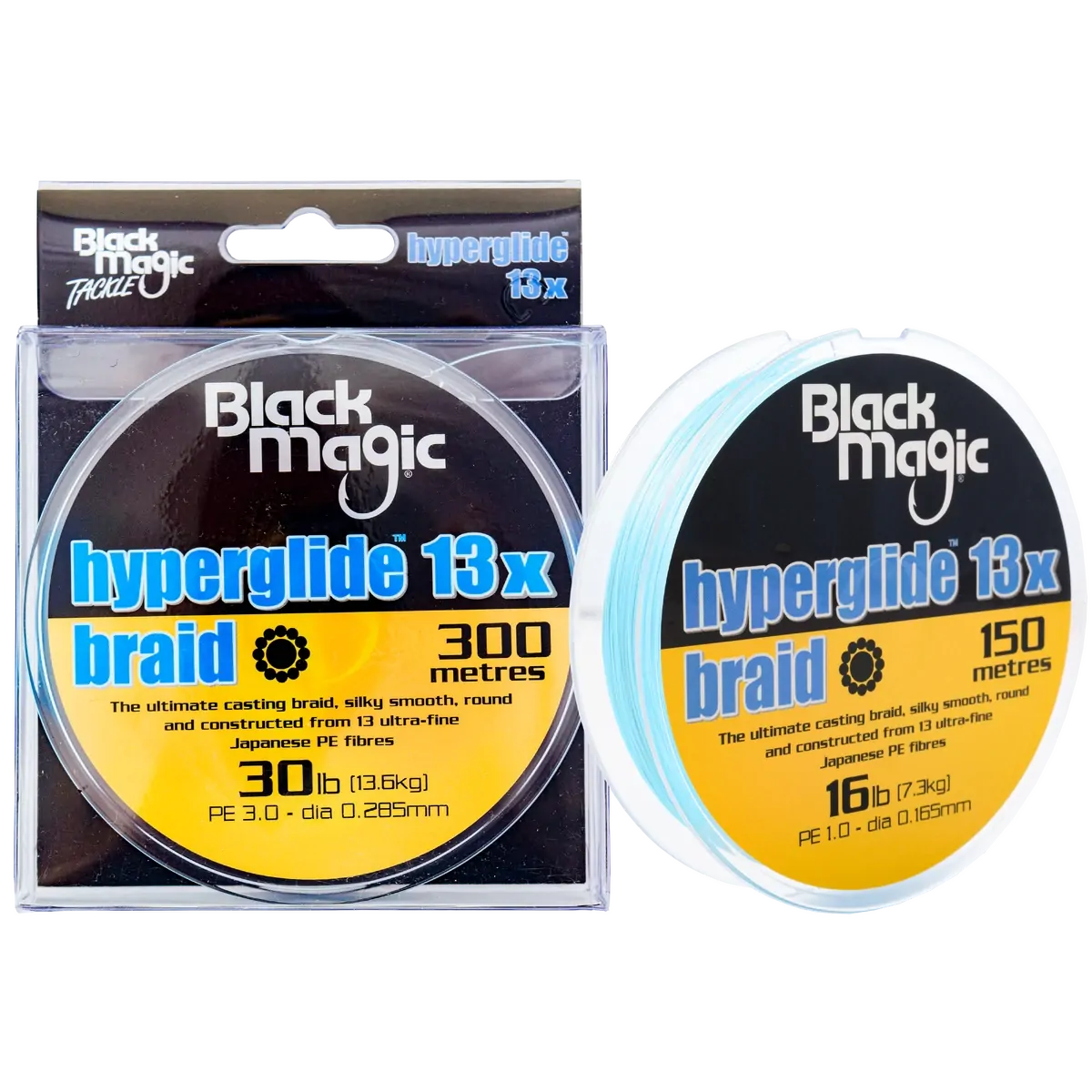 Black Magic Hyperglide 13X Braid 8LB - 80LB | Outback Equipment