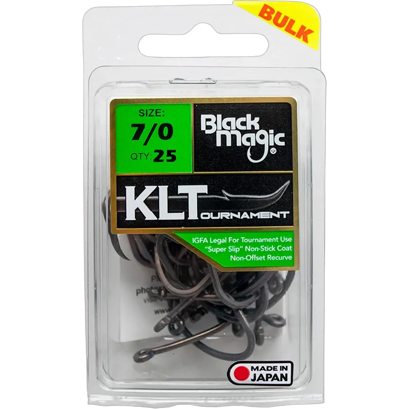 Black Magic KLT 7/0 Hook Value Pack (25) | Outback Equipment
