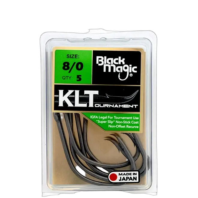 Black Magic KLT 8/0 Hook Economy Pack (5) | Outback Equipment