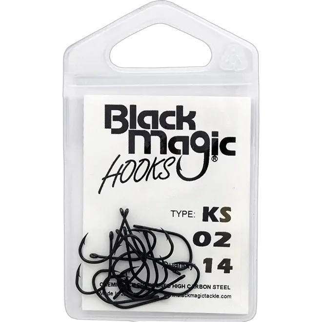 Black Magic KS 02 Hook Small Pack (14) | Outback Equipment