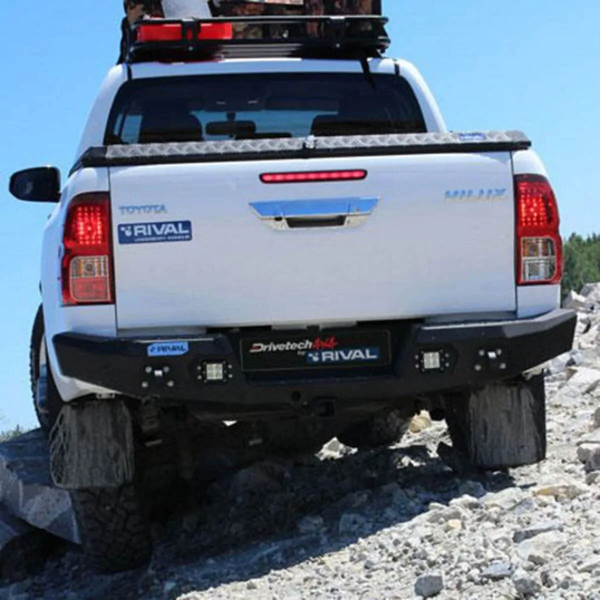Rival Underbody Protection for Toyota Hilux KUN/N70 - Rear Bumper ...