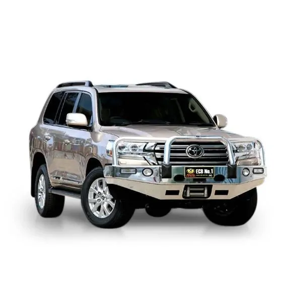 EBC Big Tube Bar Winch Compatible w/Lights to Suit Toyota Landcruiser ...