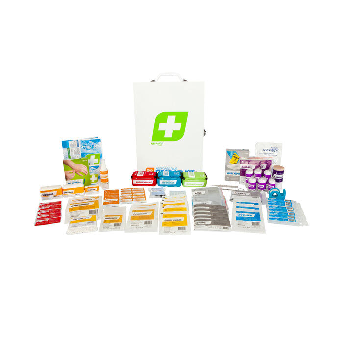 FastAid R2 Response Plus Metal Cabinet First Aid Kit | Outback Equipment