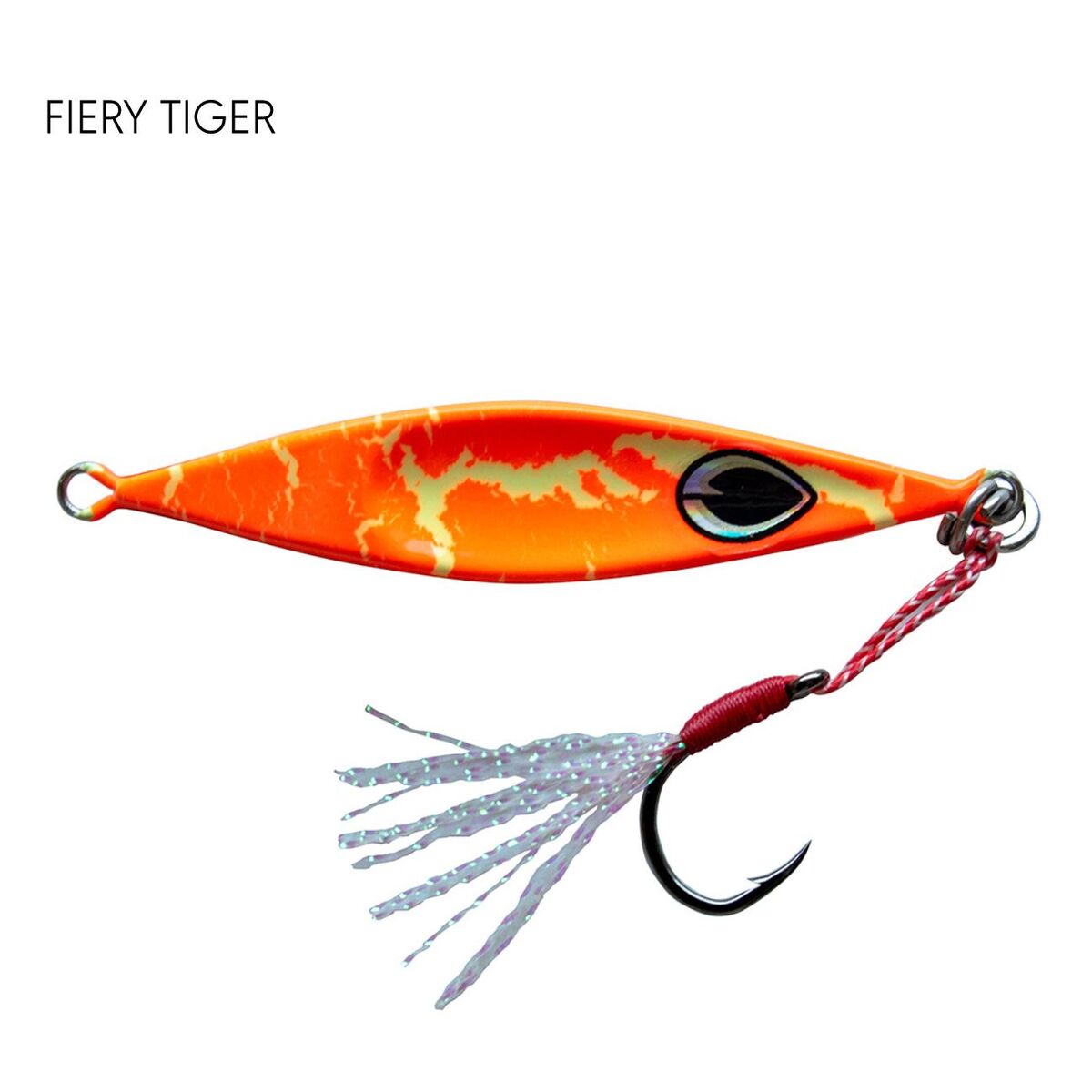 Black Magic Micro Flipper Jig 20G Fiery Tiger | Outback Equipment