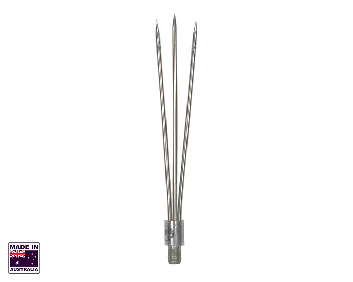 Hookem Interchangeable Flounder Spear Adaptor3 ProngHigh Tensile S/S ...