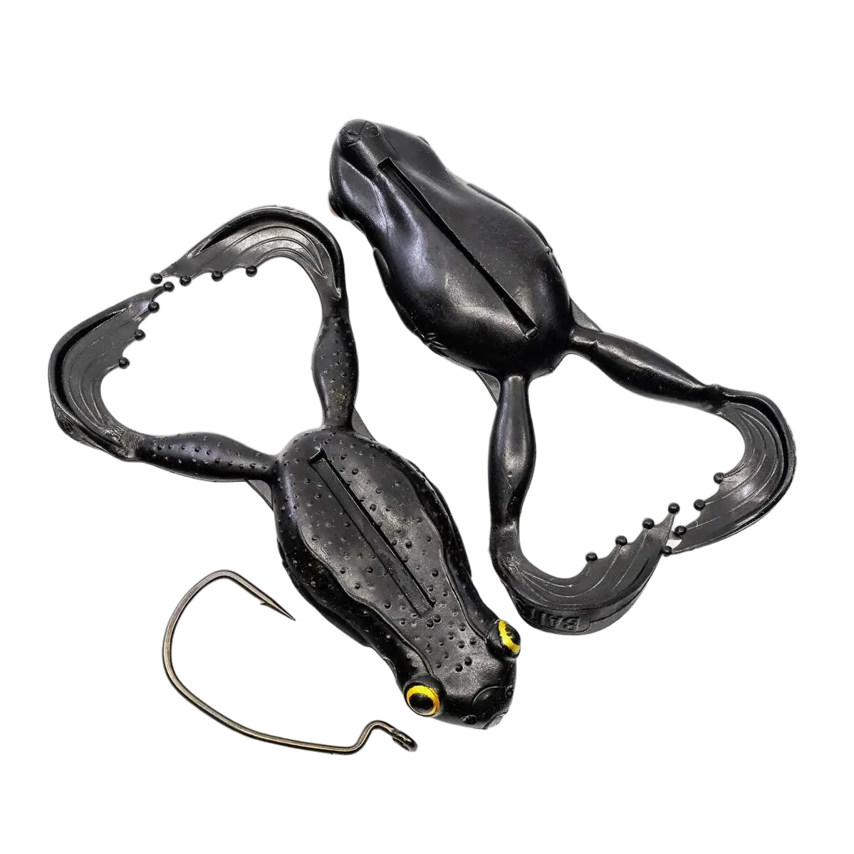 Chasebaits Flexi Frog 65 3pc - Black | Outback Equipment
