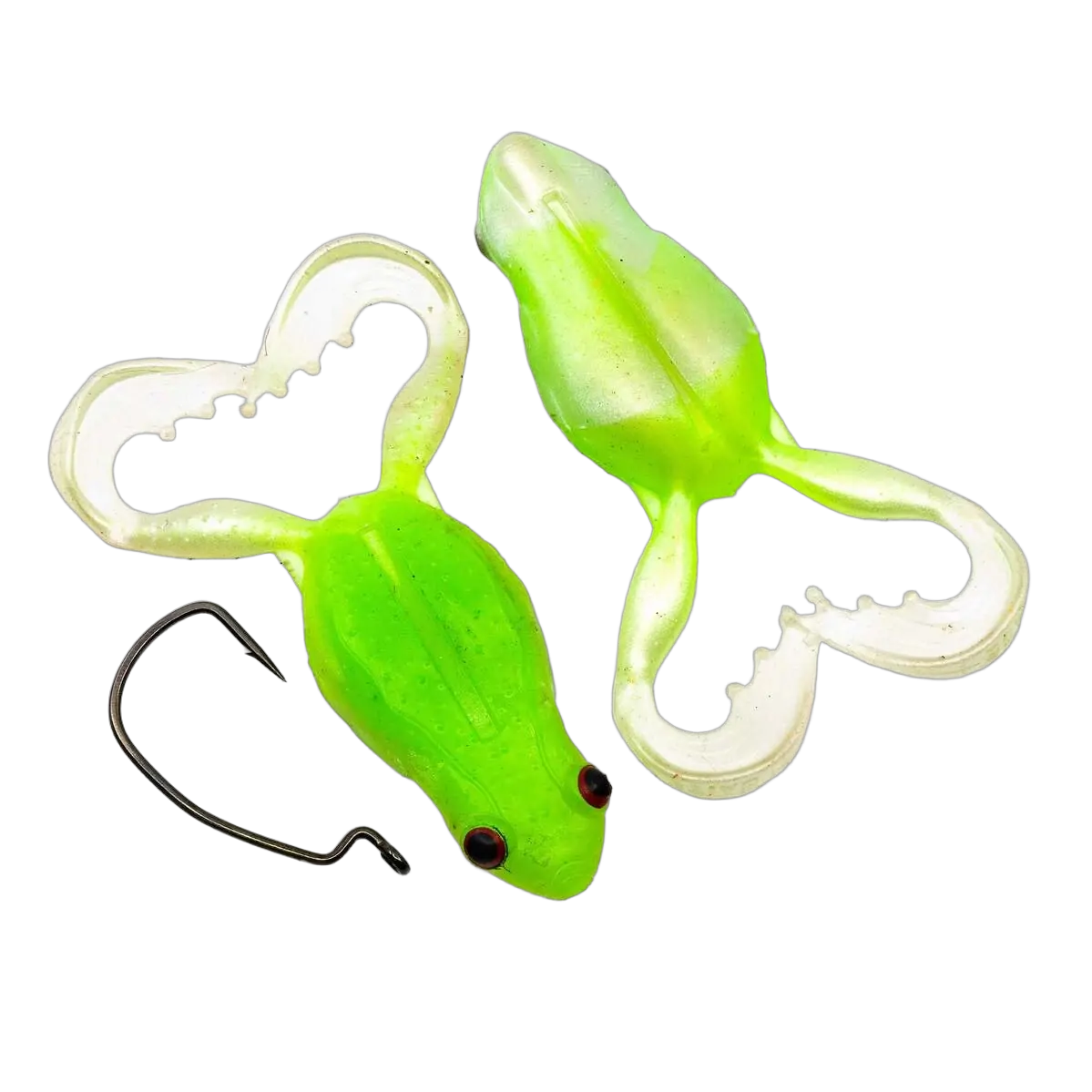 Chasebaits Flexi Frog 65 3pc - Green Tree Frog | Outback Equipment