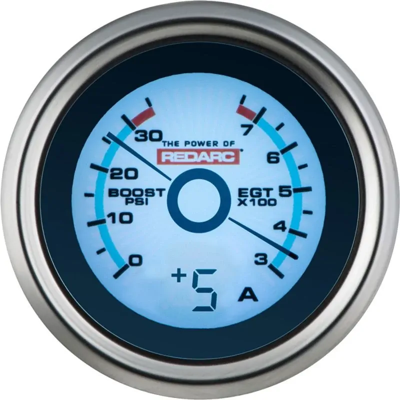 Egt & Boost Pressure 52Mm Gauge With Optional Current Display | Outback ...