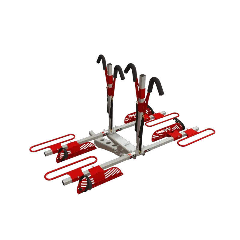 GripSport GS4 4-Bike Tow Bar Bike Rack Standard Hitch | Outback Equipment