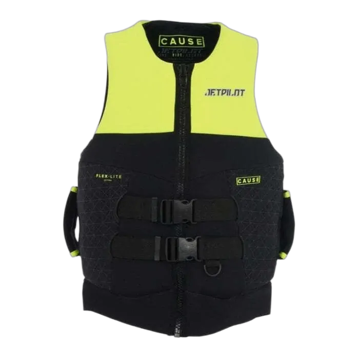 Jetpilot Cause Mens S-Grip Life Jacket L50 - Yellow 3XL | Outback Equipment