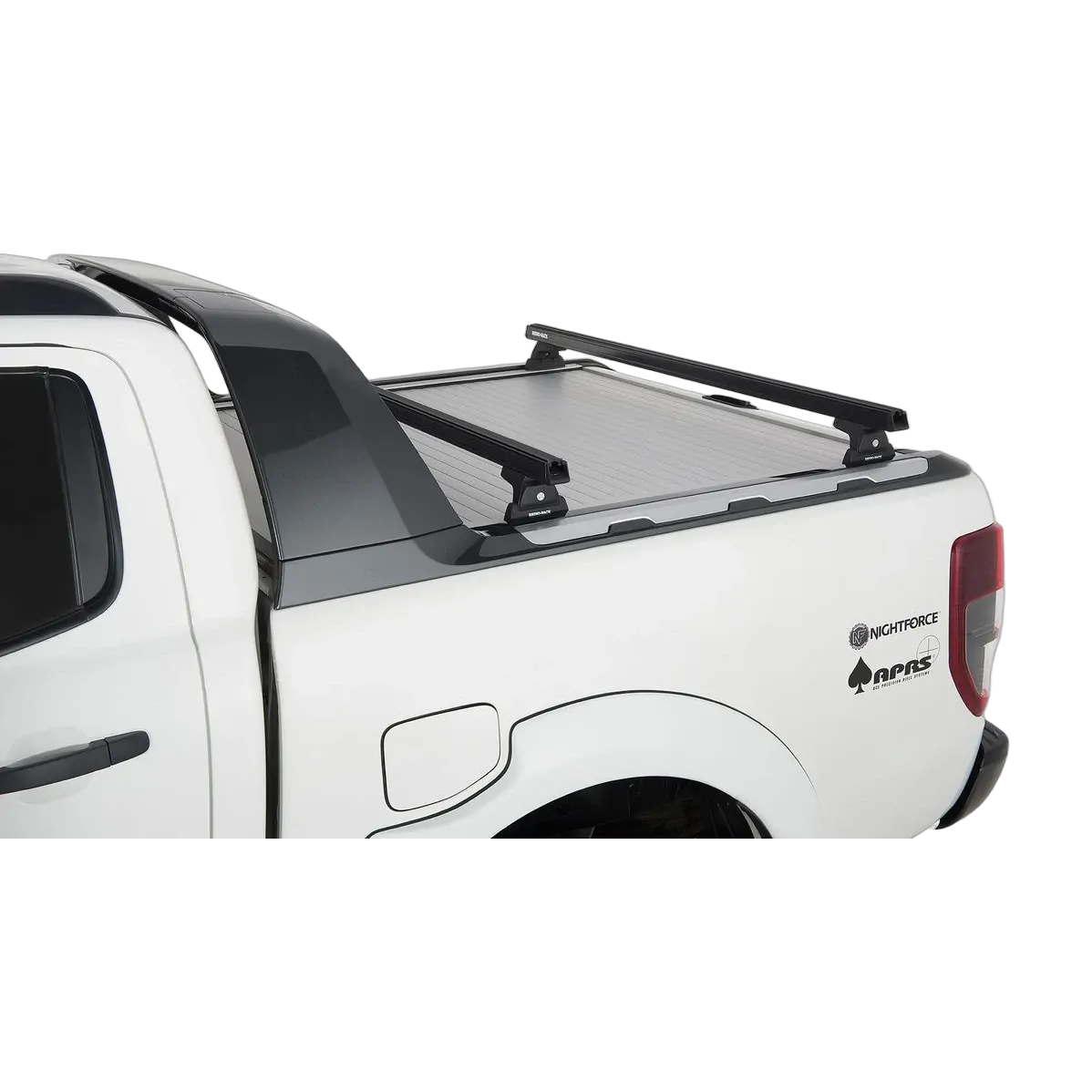 Rhino Rack Heavy Duty Rlt600 Black 2 Bar Roof Rack For Ford Ranger ...
