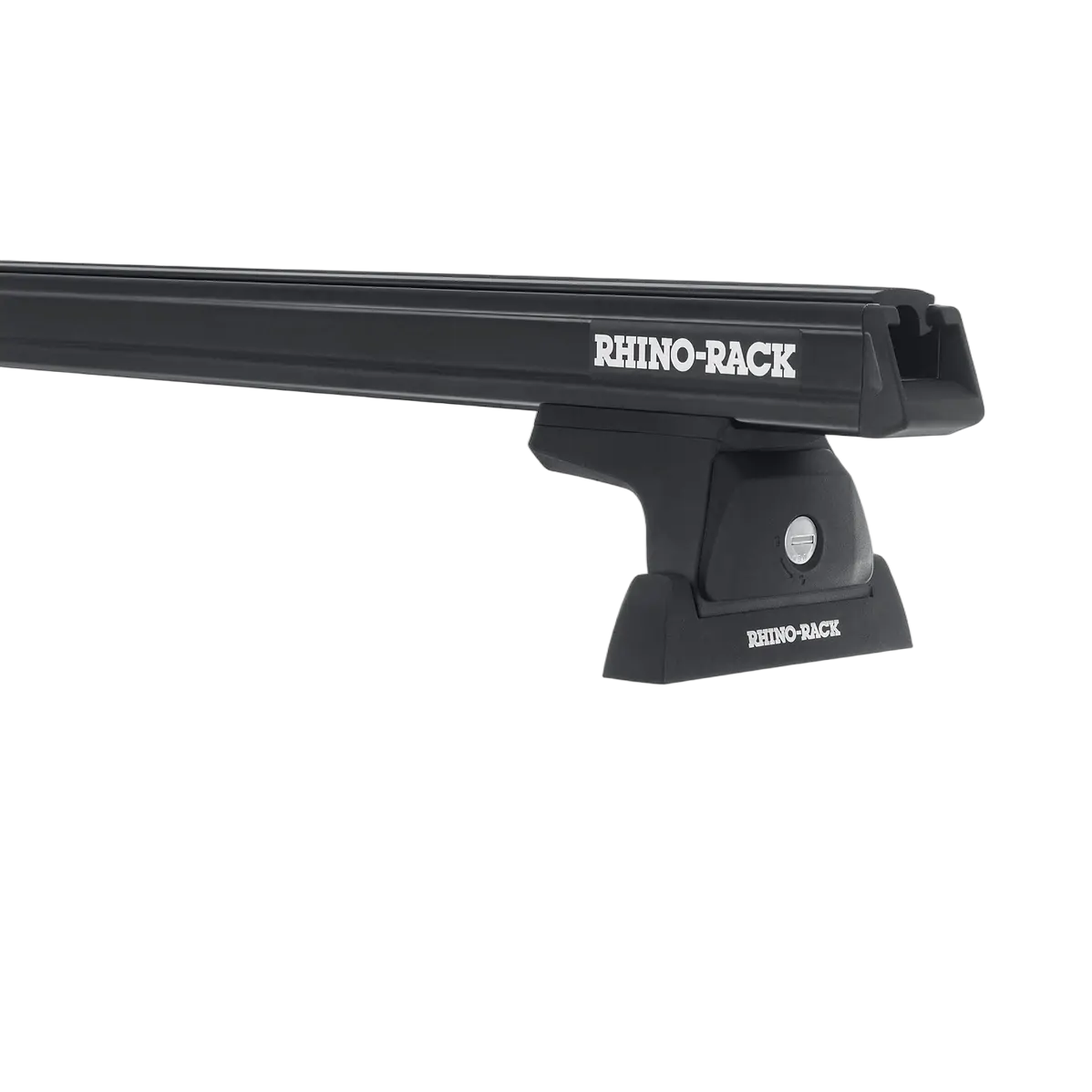 Rhino Rack Heavy Duty RLT600 Ditch Mount Black 2 Bar Roof Rack to suit ...