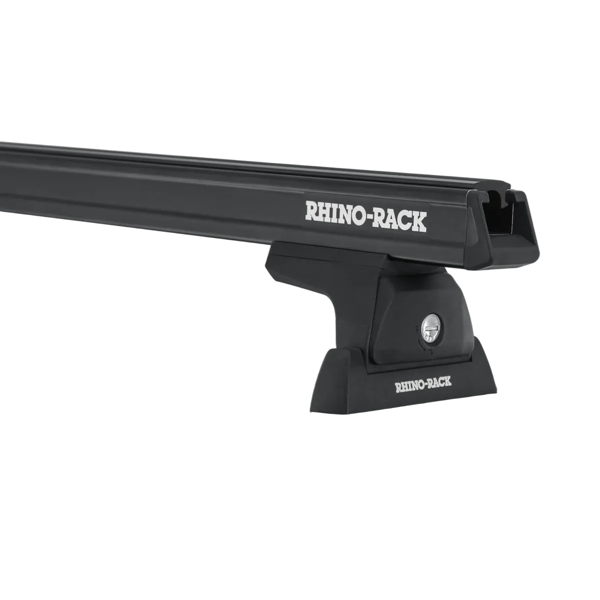 Rhino Rack Heavy Duty RLT600 Trackmount Black 2 Bar Roof Rack to suit ...