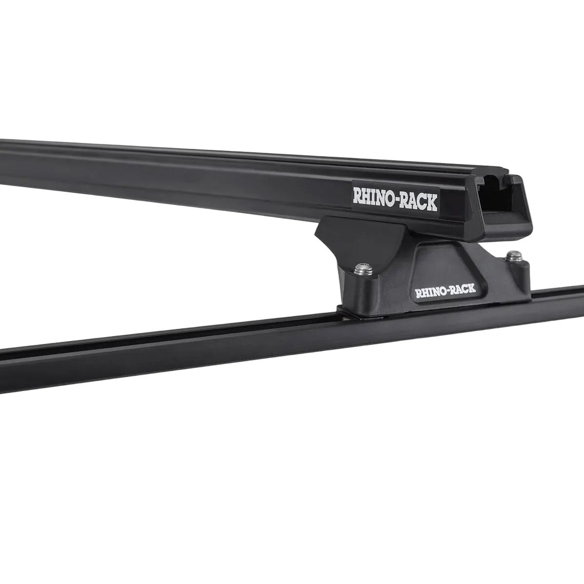 Rhino Rack Heavy Duty Rltp Trackmount Black 2 Bar Roof Rack For Ford ...