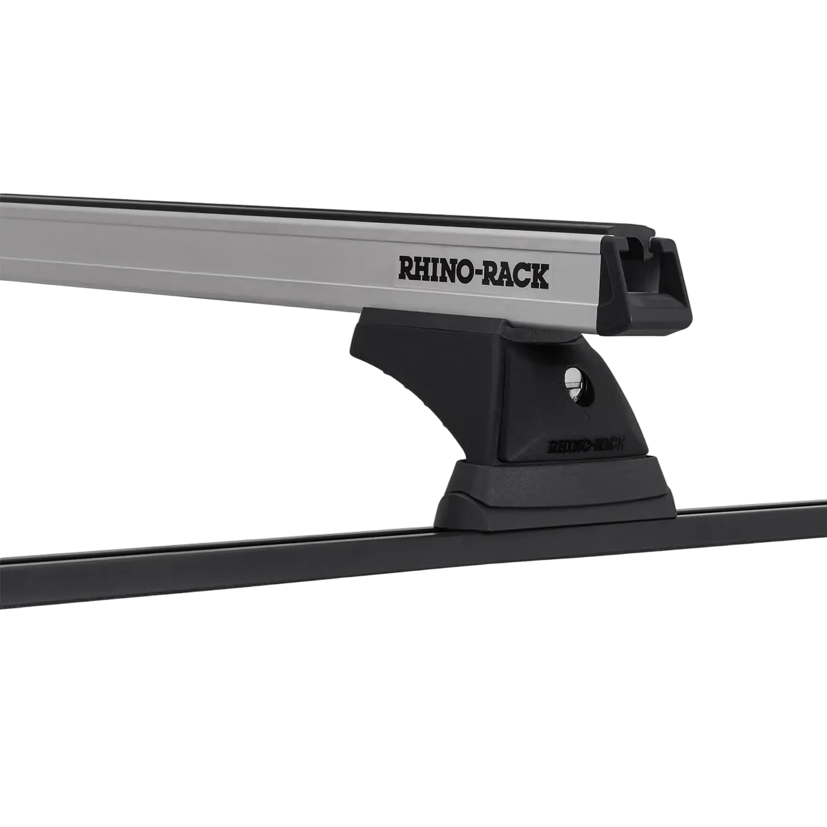 Rhino Rack Heavy Duty RCH Trackmount Black 2 Bar Roof Rack to suit ...